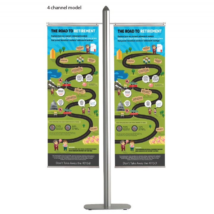 Free Standing Banner Set - MT Displays