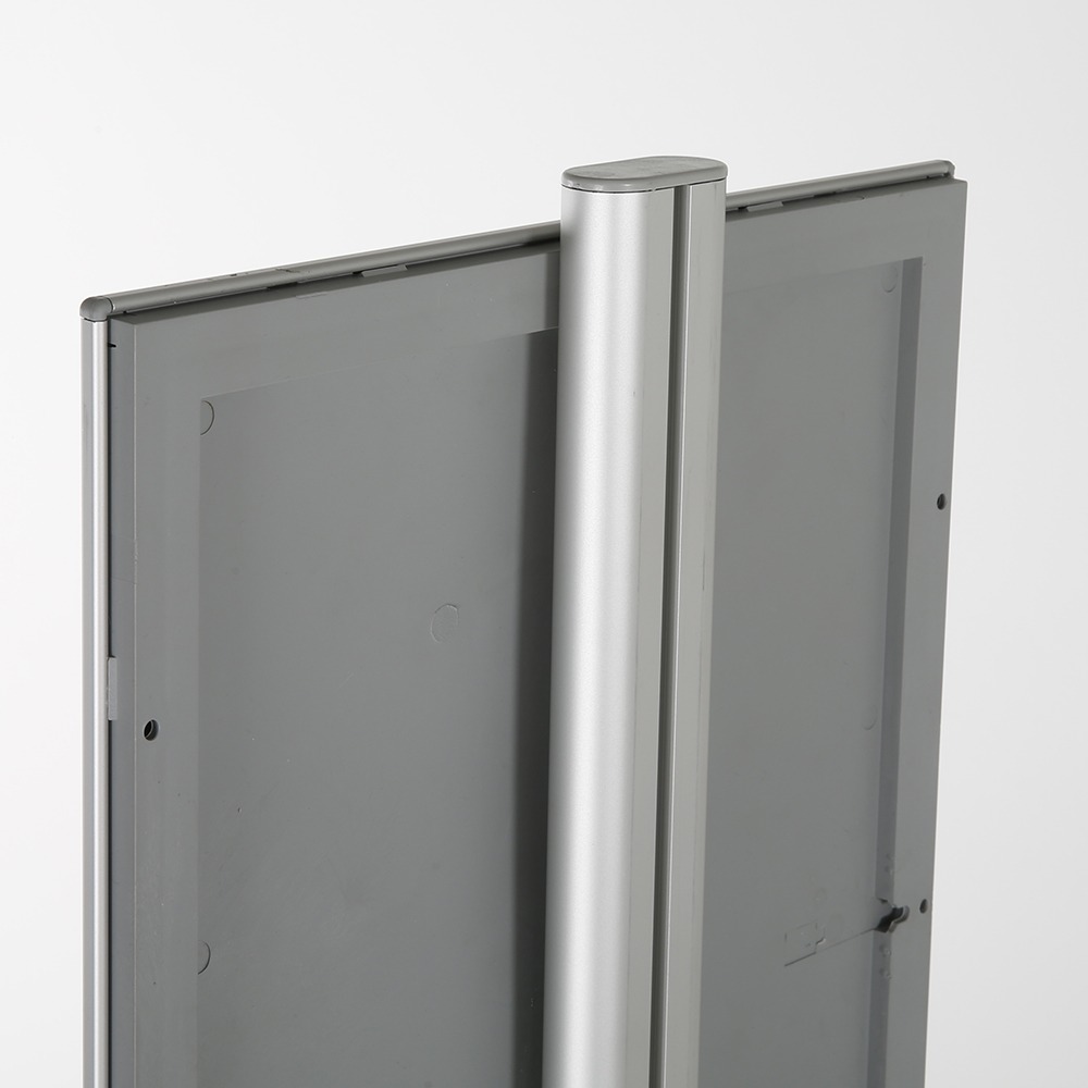 Hand Stanitizer Floor Stand With Opti Frame Vol1 - MT Displays