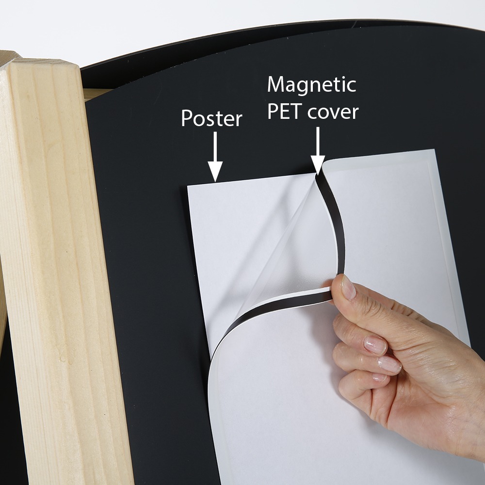 Timber Chalk Board - MT Displays
