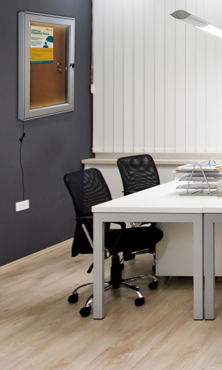 Noticeboard with Led Light - MT Displays