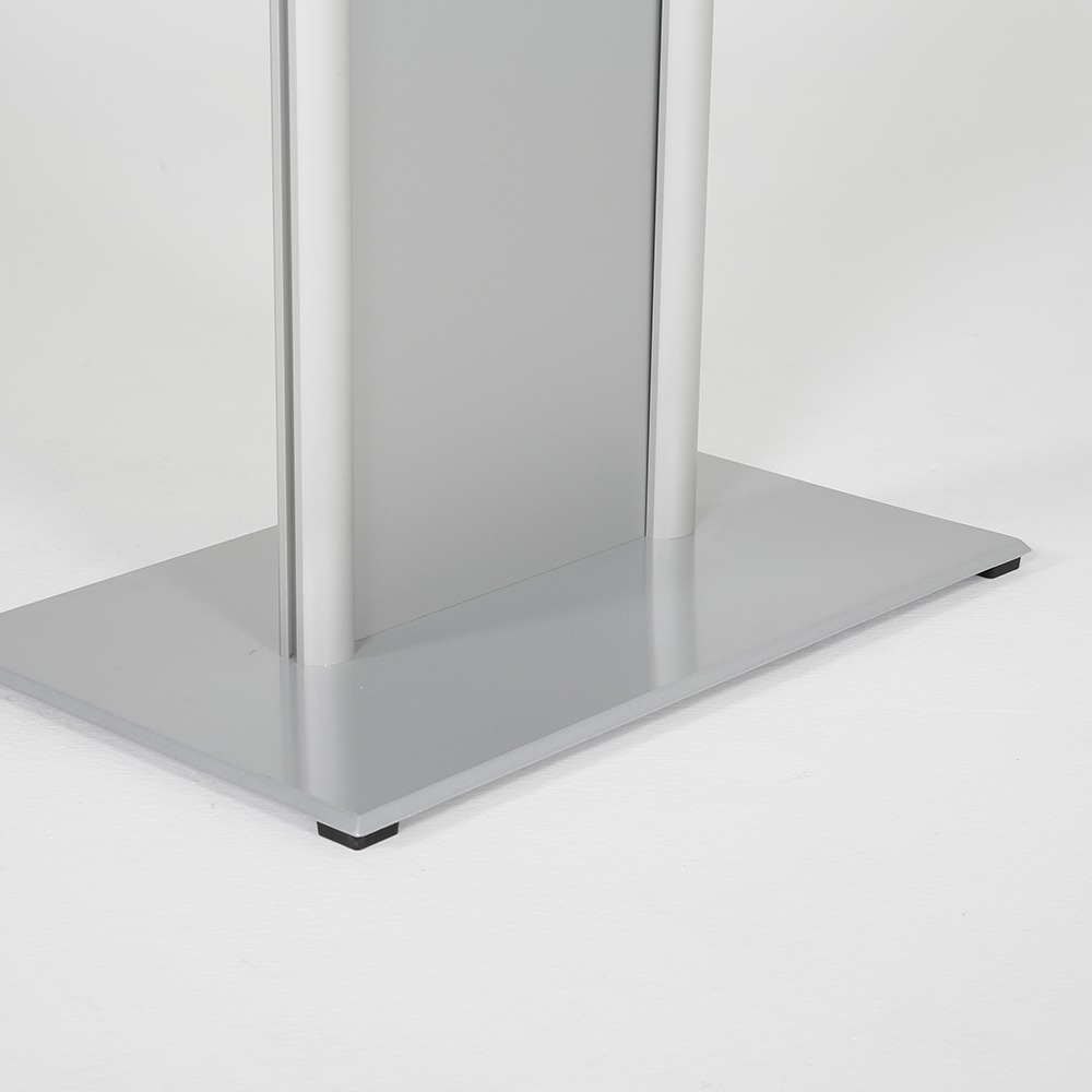 Tempered Glass Podium With Front Panel - MT Displays
