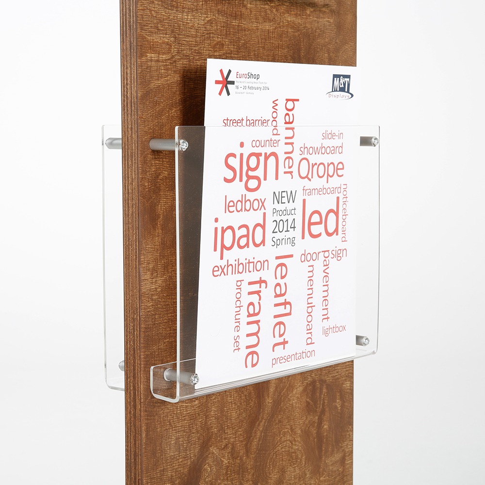 Wood Poster Stand - MT Displays