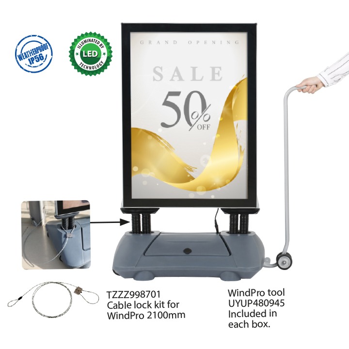 Illuminated Windpro With Led - MT Displays