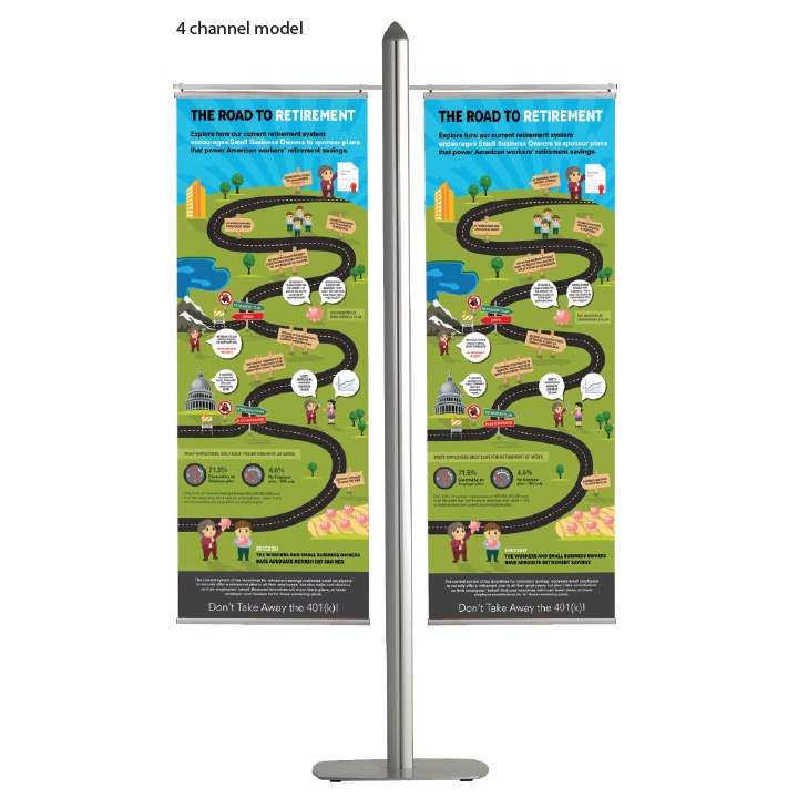 Free Standing Banner Set - MT Displays