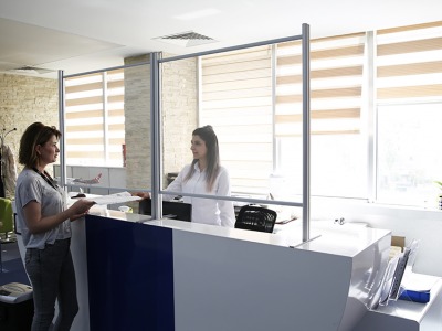 Budget Clear Hygiene Barrier - MT Displays