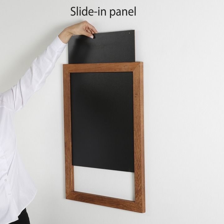 Wood Slide In Frame - MT Displays