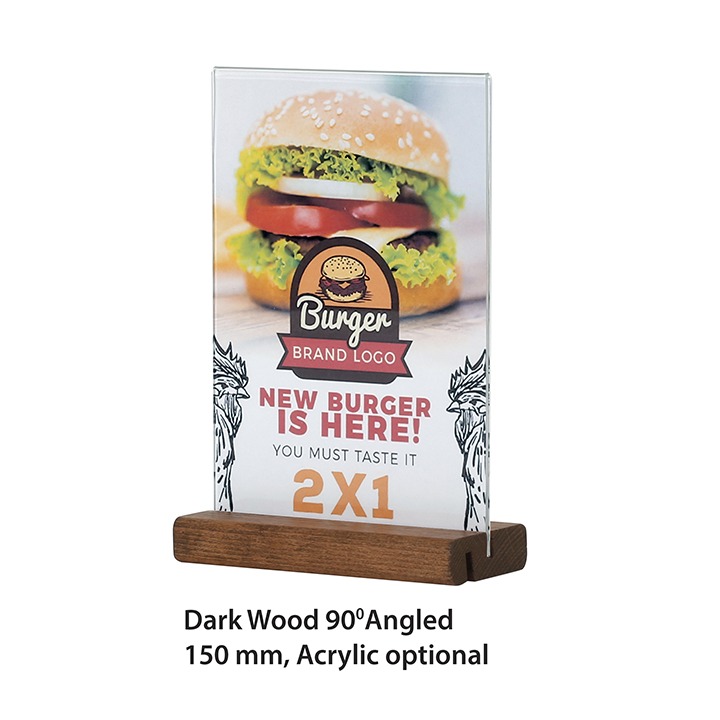 Card Holder 2 Sided - MT Displays