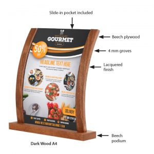 Pyramid Card Holder - MT Displays