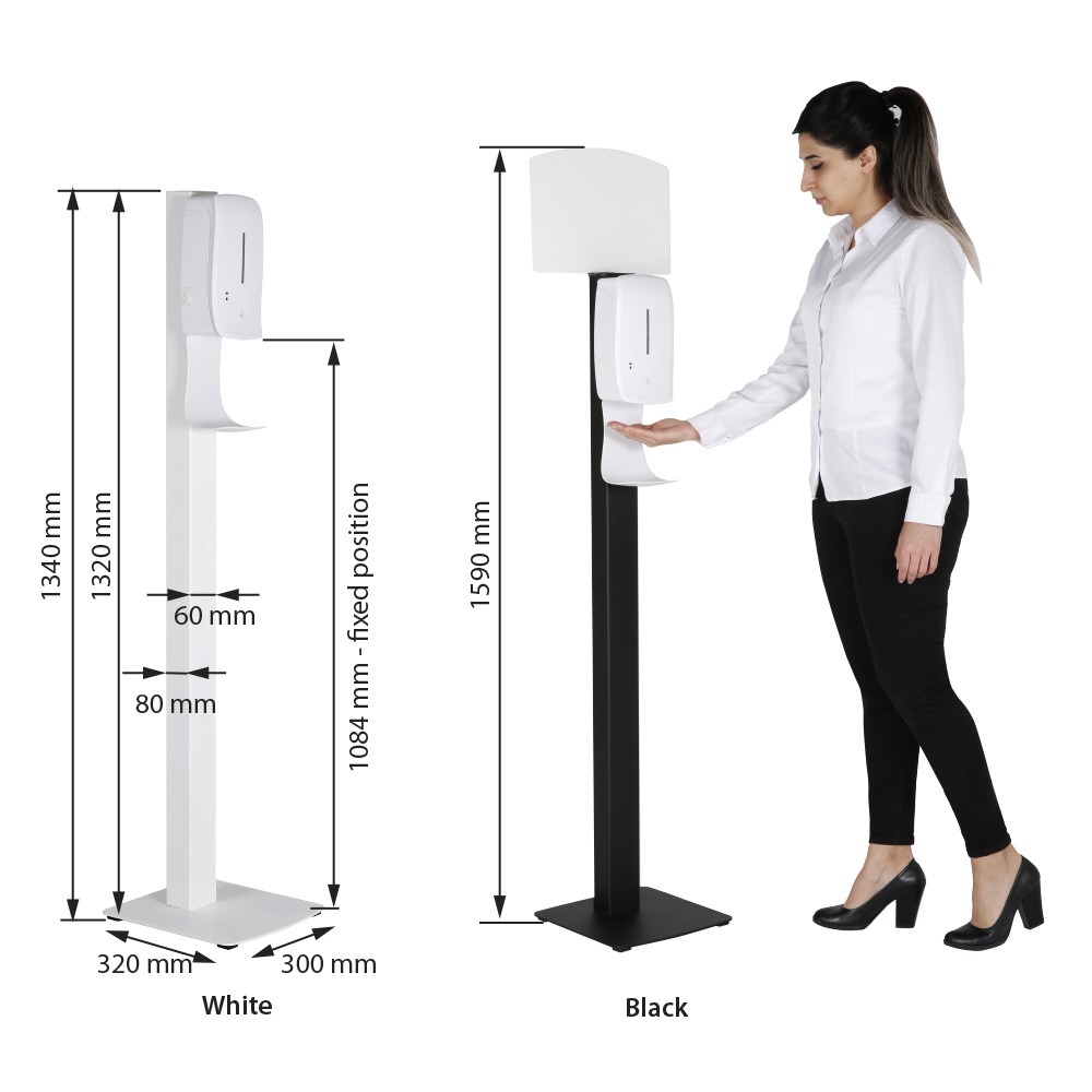Automatic Hand Sanitizer Stand - MT Displays