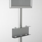 Floor Stand For Healtcare Dispenser In Box With Frame - MT Displays