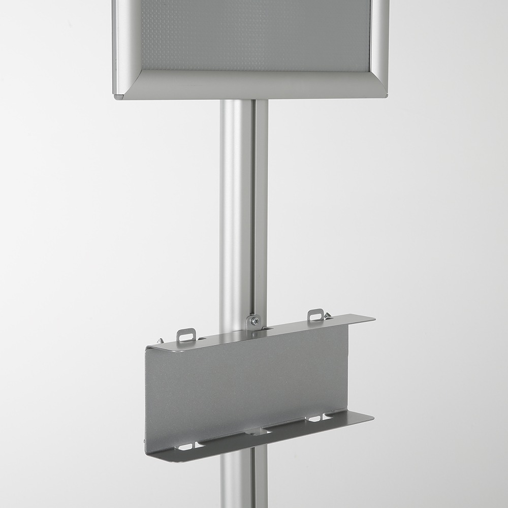 Floor Stand For Healtcare Dispenser In Box With Frame - MT Displays