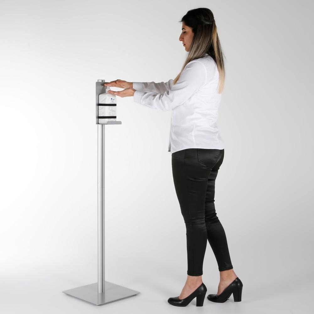 Floor Stand for Pump Dispensers - MT Displays