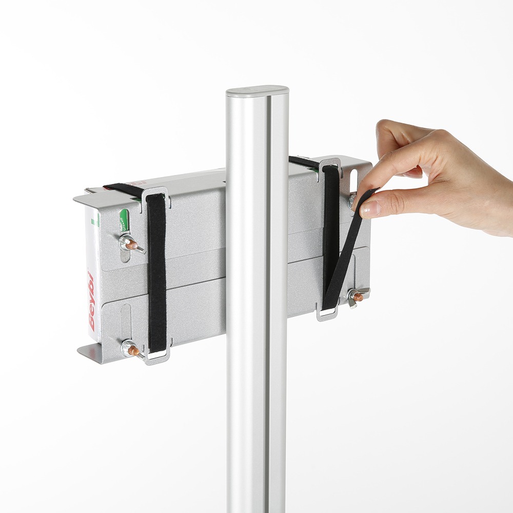 Floor Stand for Healthcare Dispensers in Box - MT Displays