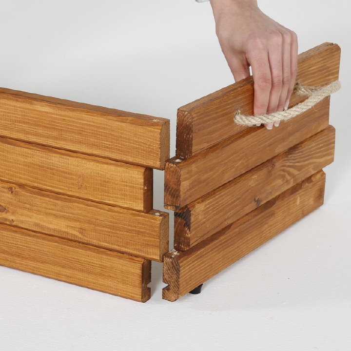 Foldable Wood Box - MT Displays