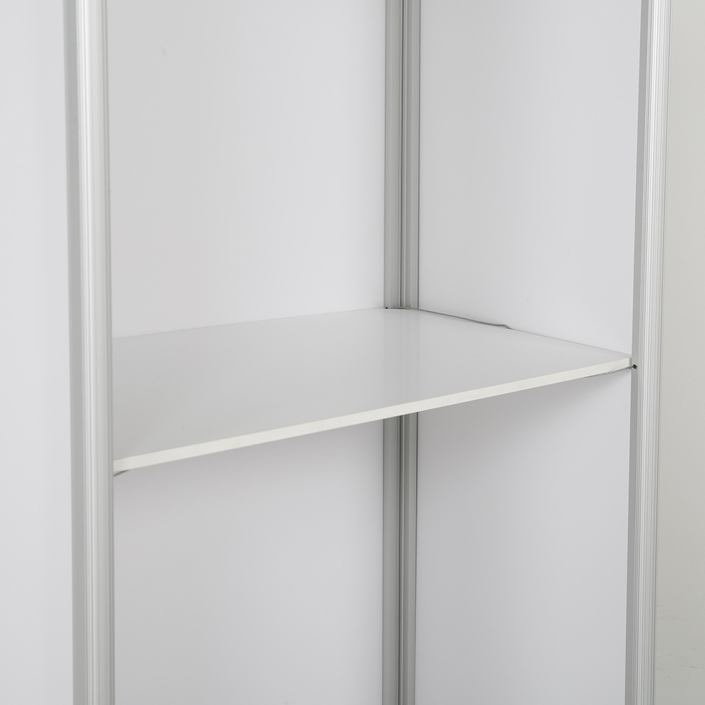 Midsize Convex Counter With Clear Barrier - MT Displays