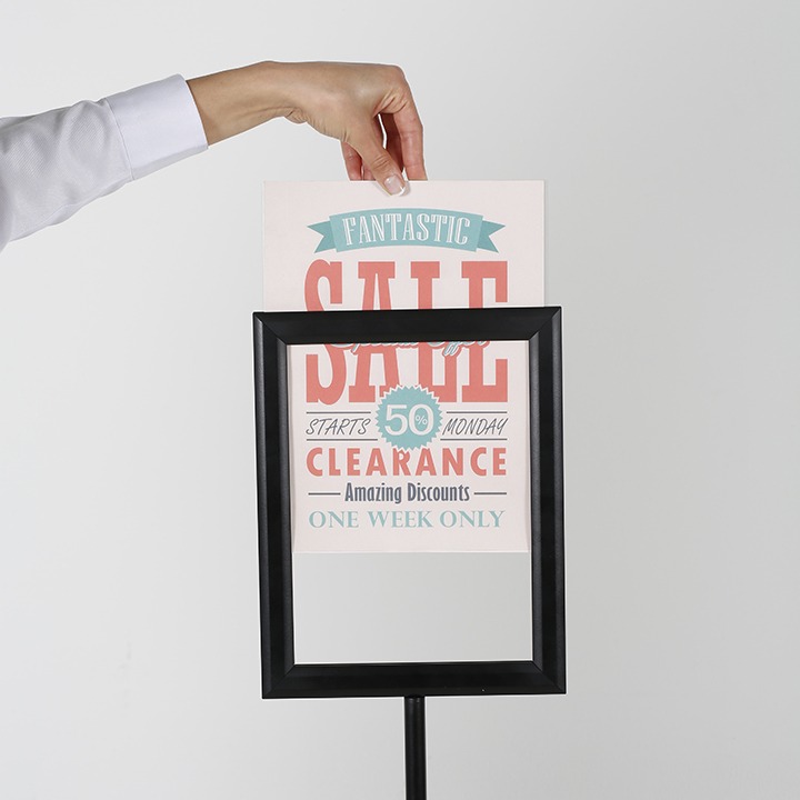 Telescoping Menuboard Slide-in Frame - MT Displays