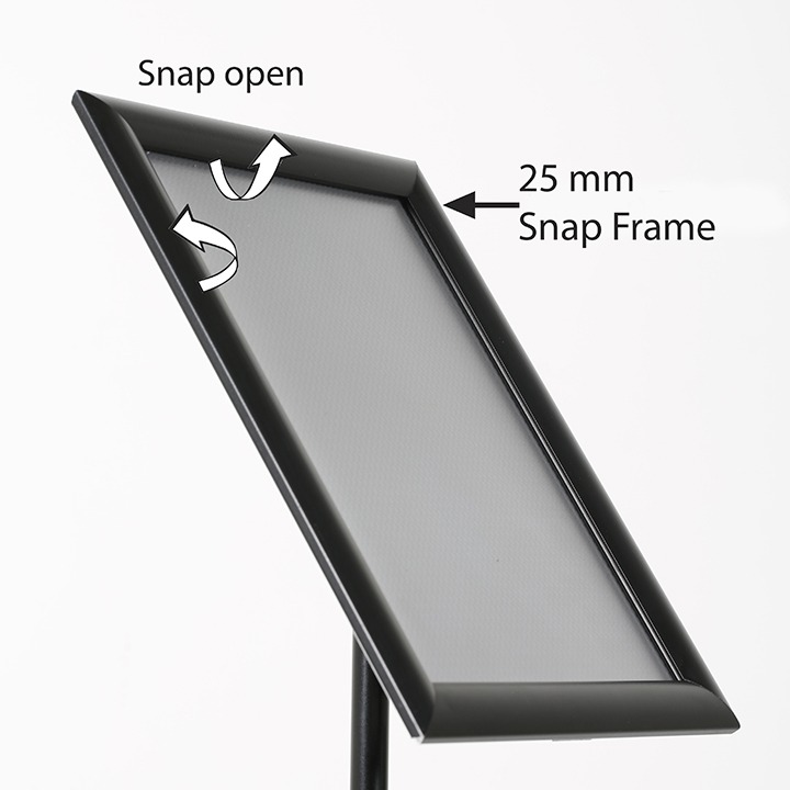 Telescoping Menuboard Snap Frame - MT Displays