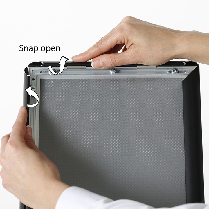 Telescoping Menuboard Snap Frame - MT Displays
