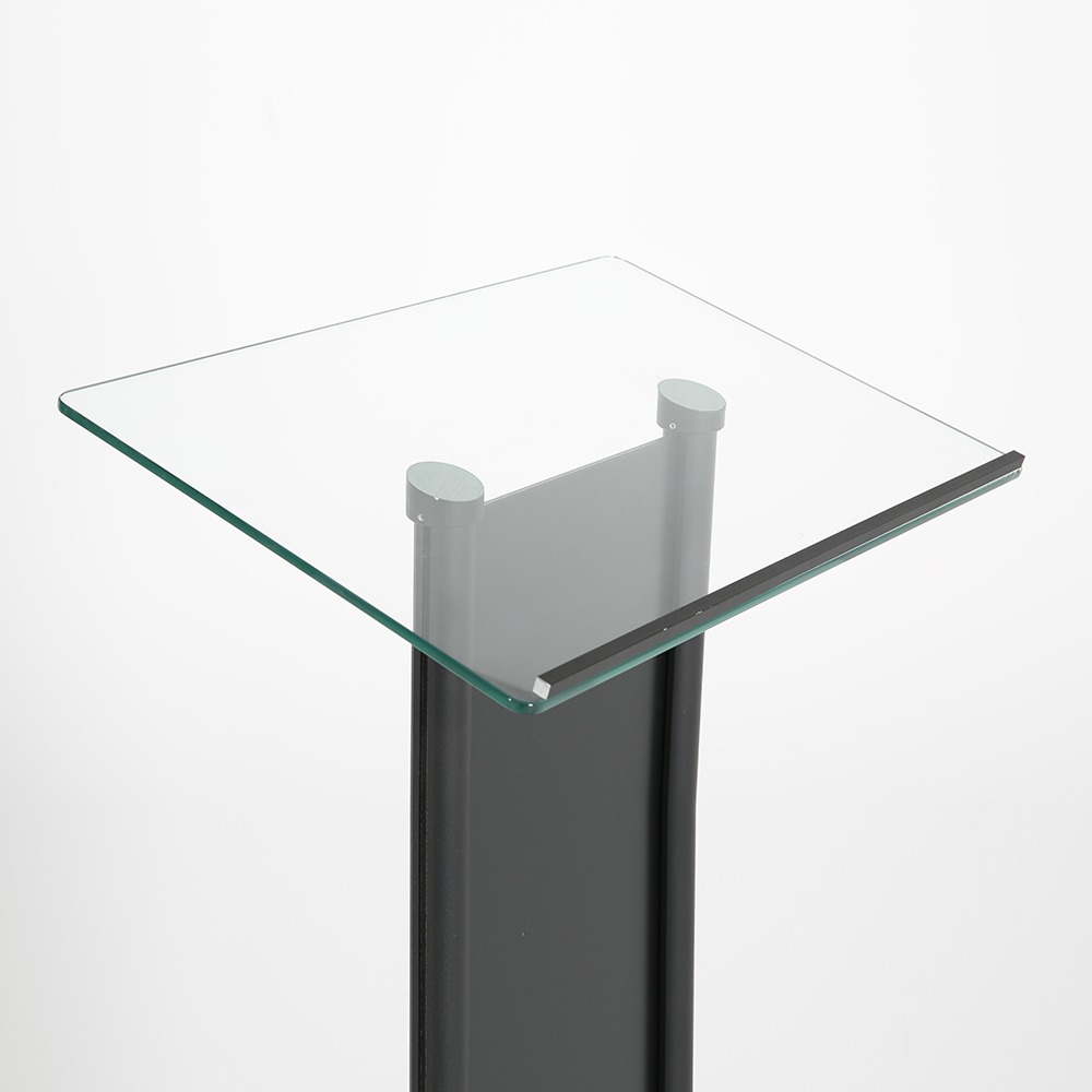 Tempered Glass Podium with Front Panel - MT Displays