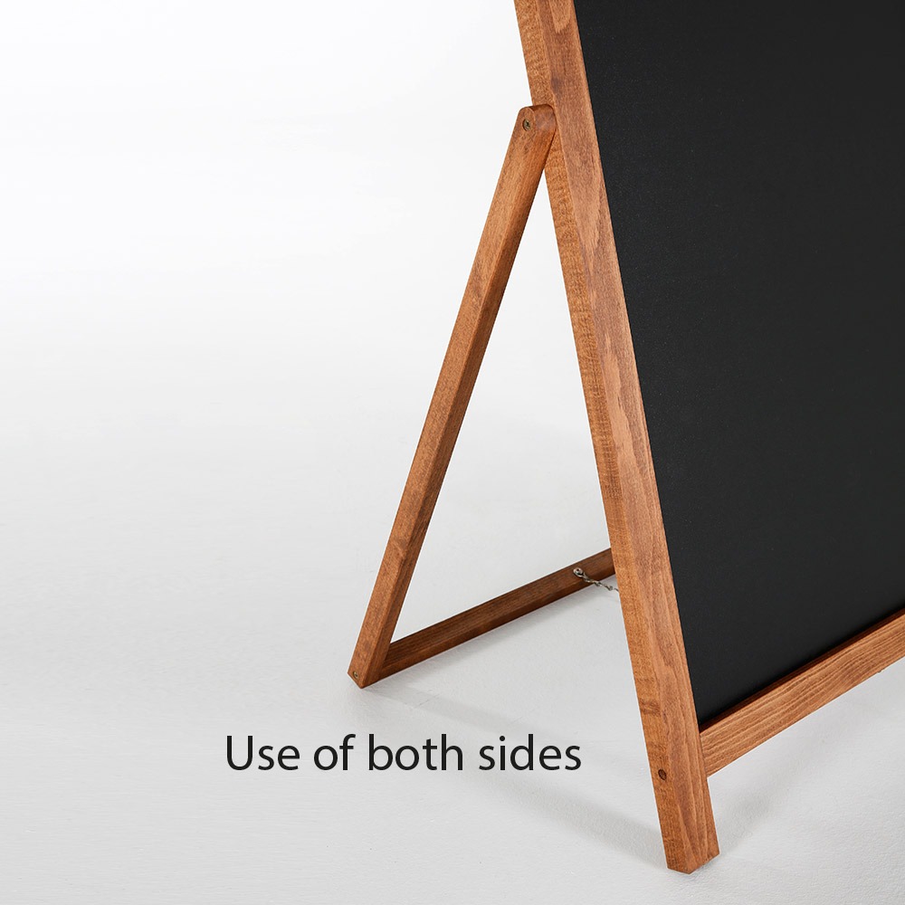Wood Chalk Floor Stand - MT Displays
