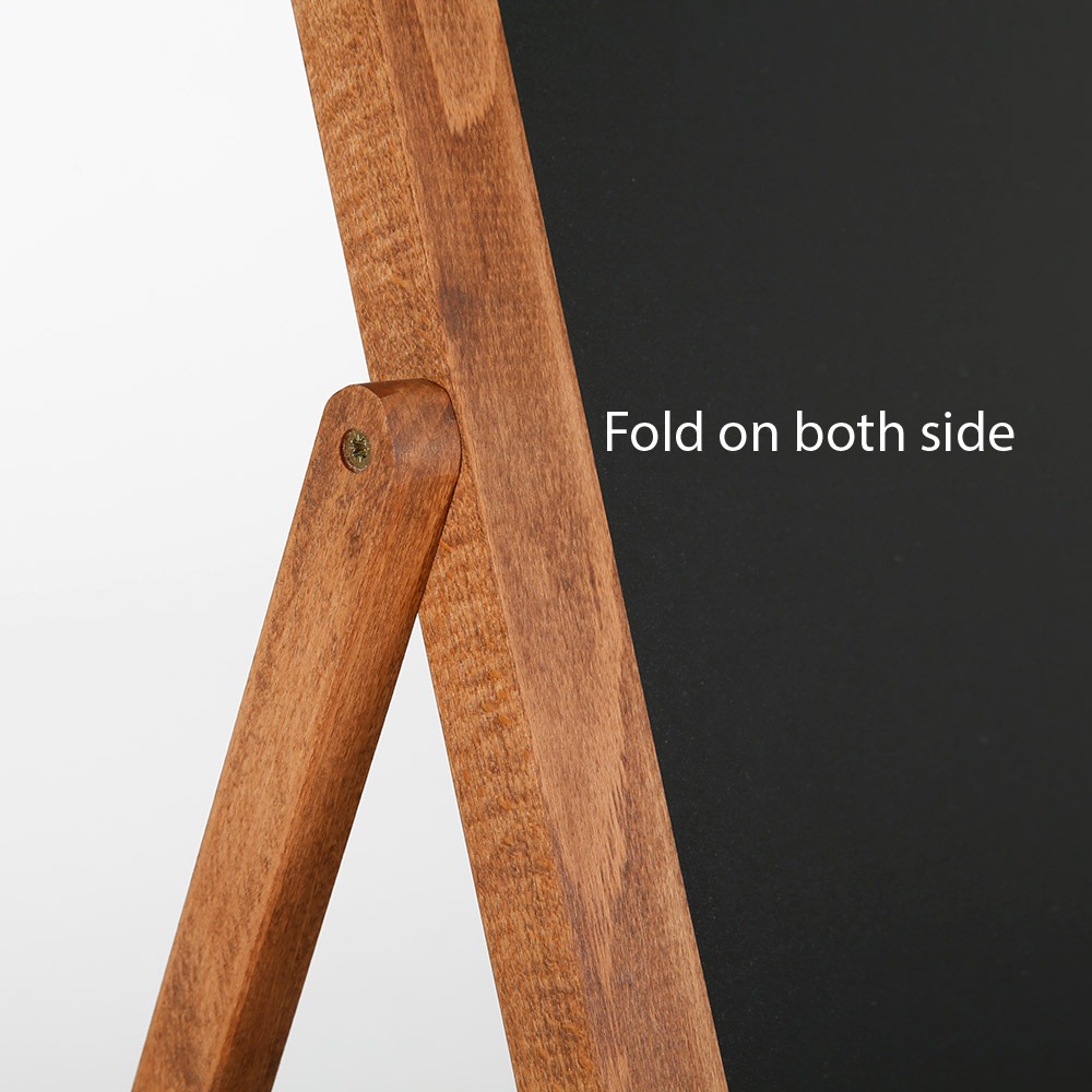 Wood Chalk Floor Stand - MT Displays