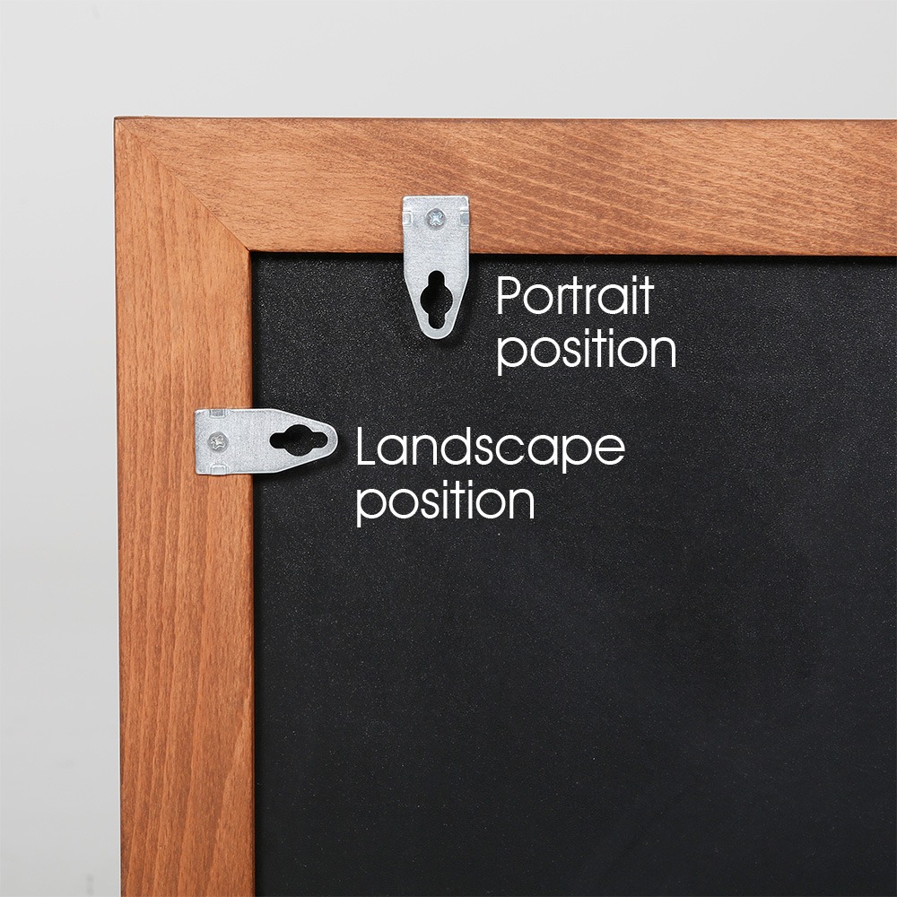 Wood Slide-in Frame - MT Displays