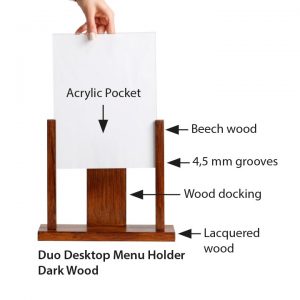 Pyramid Card Holder - MT Displays