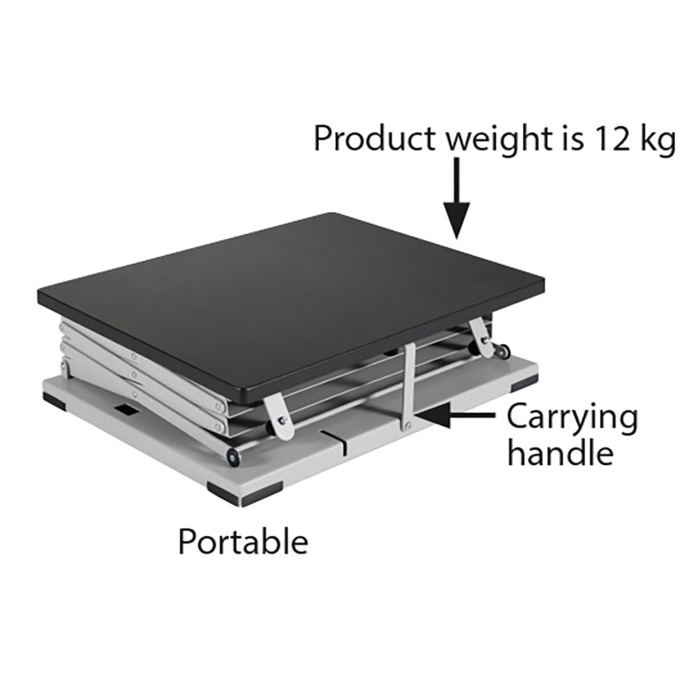 Foldable Wood Counter 2xA4 - MT Displays