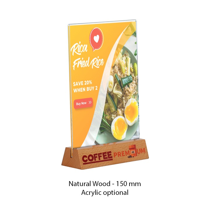 Pyramid Card Holder - MT Displays