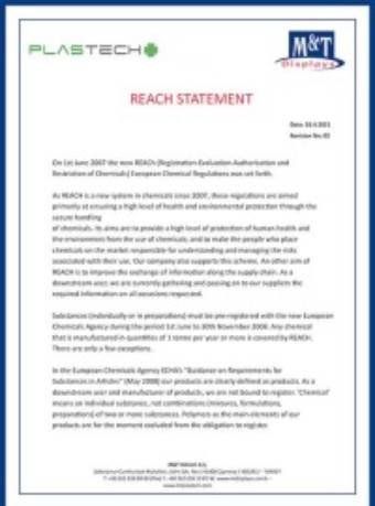 CERTIFICATES & AWARDS - MT Displays