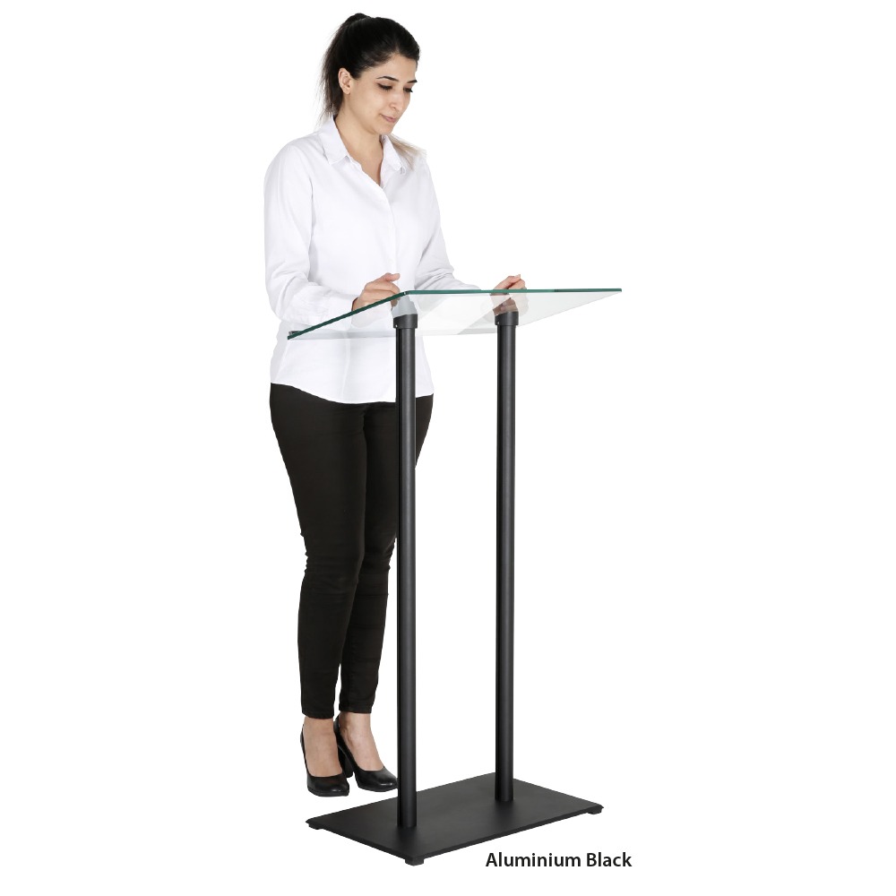 Tempered Glass Podium - MT Displays