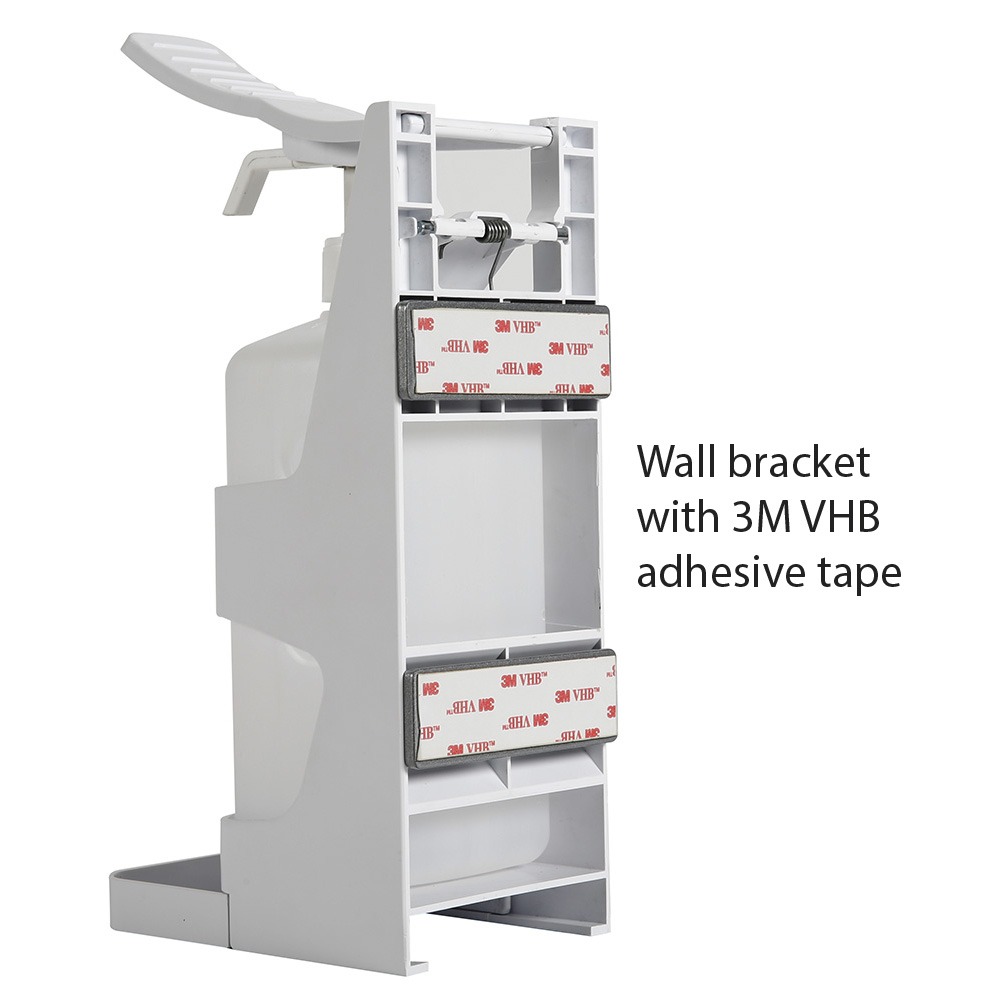 Tool Free Dispenser Vol2 For Wall And Glass Mounting - MT Displays