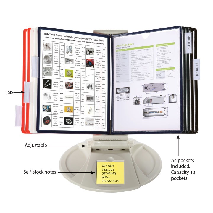 Adjustable Reference Rack with Round Base - MT Displays
