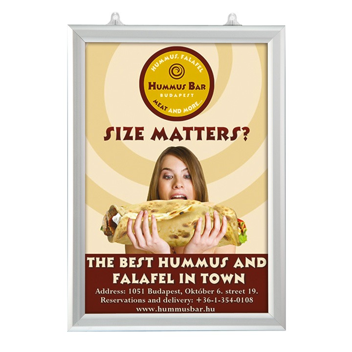 Double Sided Slide-in Frame - MT Displays