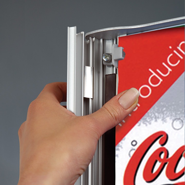 Free Standing Convex Box - MT Displays