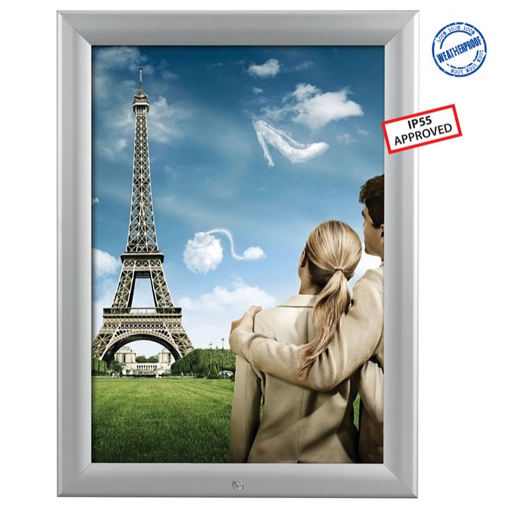 Lockable Weatherproof Frame - MT Displays