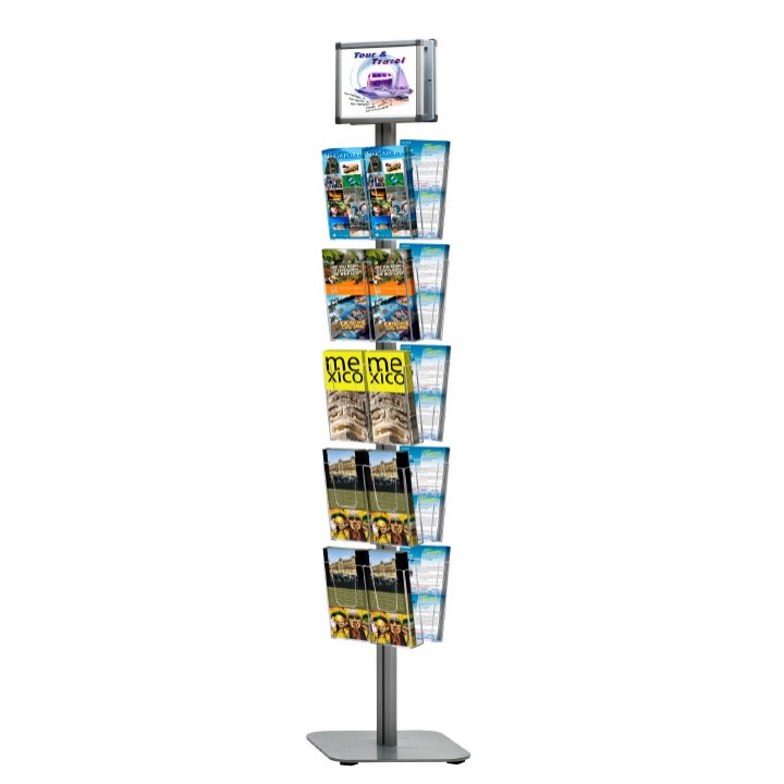 Multiside Brochure Set 1 Pole - MT Displays