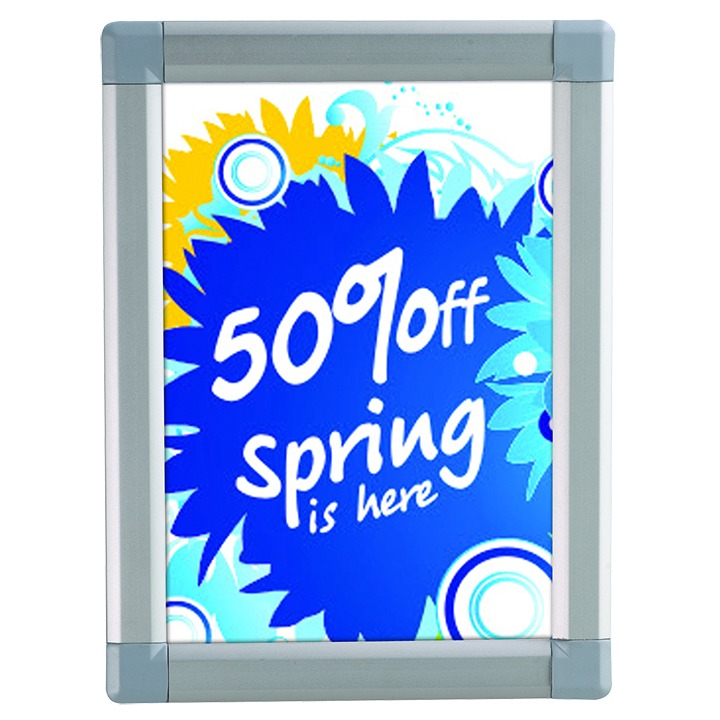 Opti Frame 14 mm Silver - MT Displays