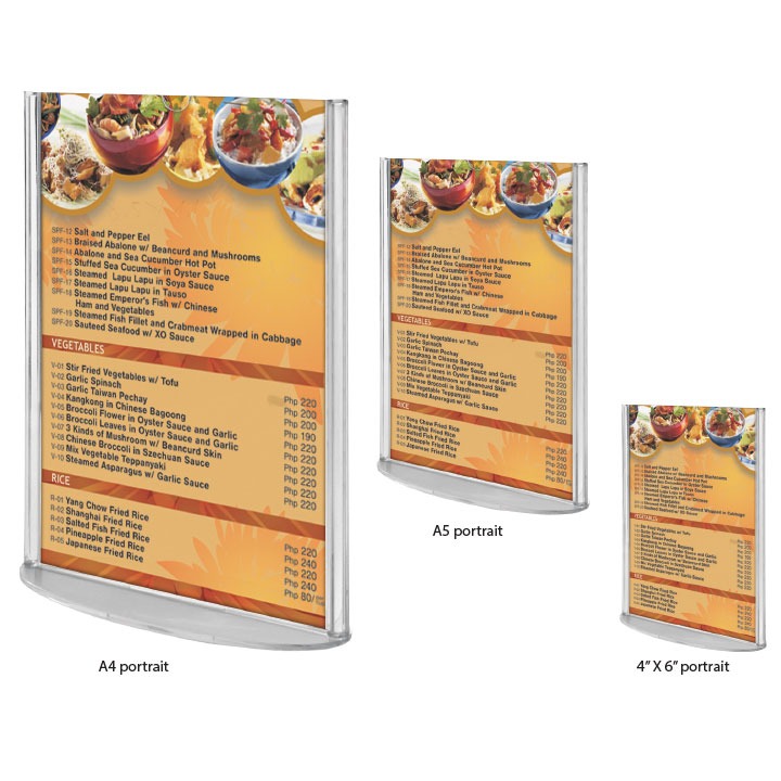 Oval Leaflet Holder - MT Displays