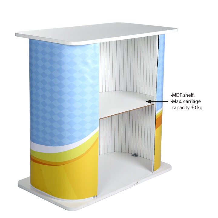 Rectangular Promostand - MT Displays