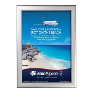 Fire Resistant Snap Frame - MT Displays
