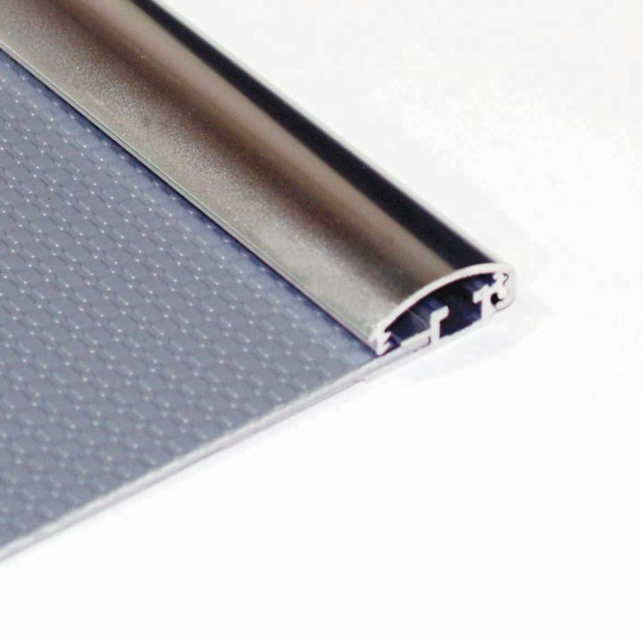 Snap Frame Stainless Steel Look 25mm - MT Displays