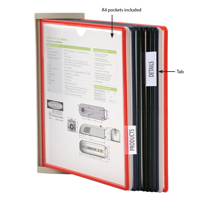 Wall Mount Reference Rack Plastic - MT Displays
